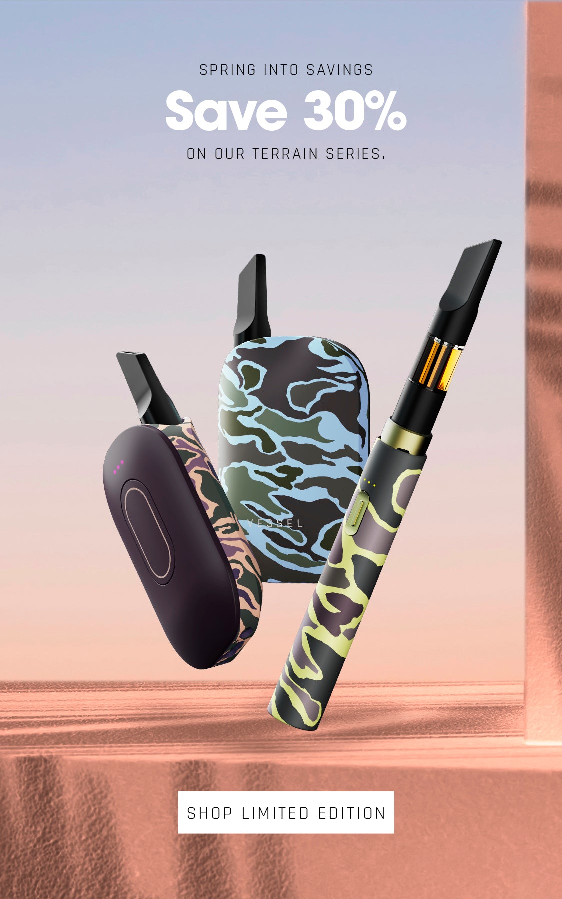 VESSEL® - Premium Vape Pen Batteries for 510 Thread Oil Cartridges