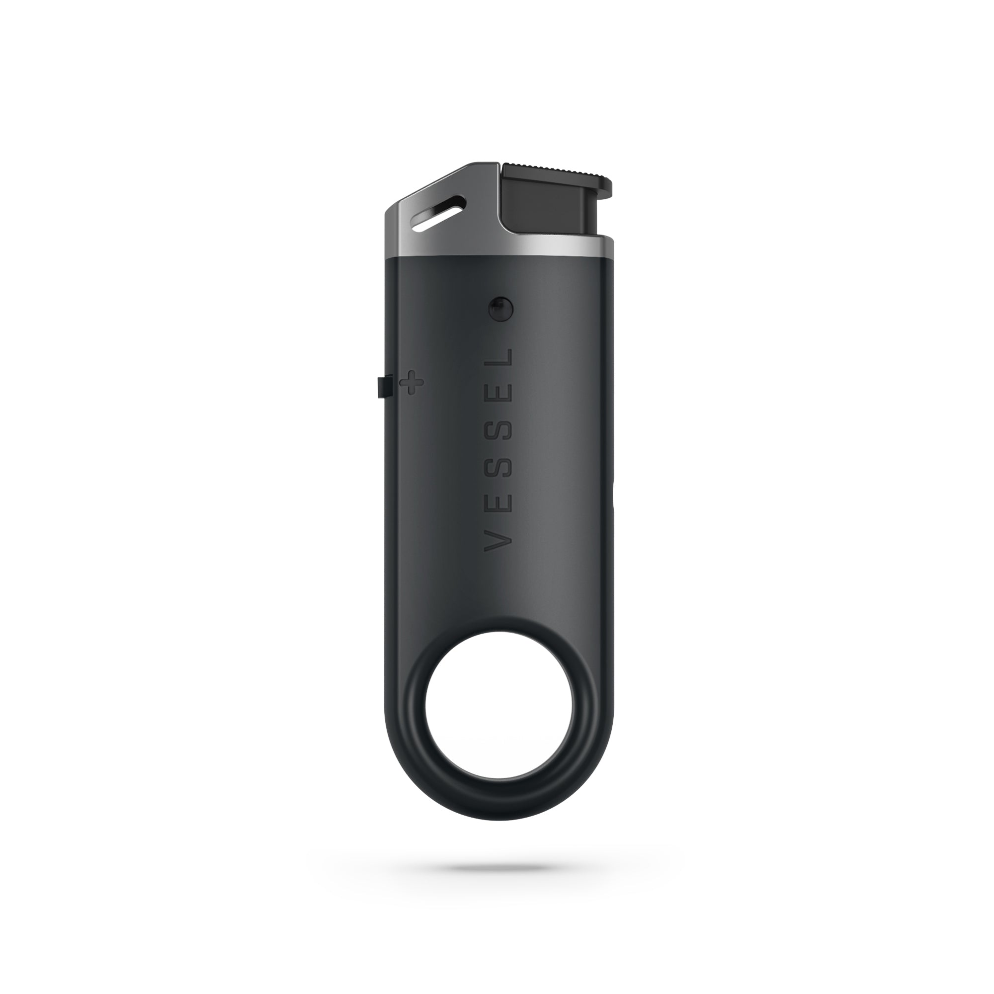 Carbon. Refillable Inverted Lighter. - Vessel®
